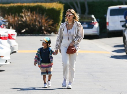 jessica alba out hayes warren los angeles Stock Photos (Exclusive ...