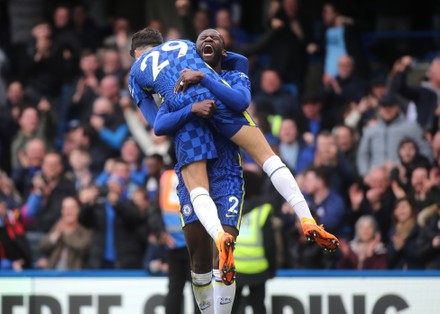 Antonio Rudiger Lifts Karl Havertz After Editorial Stock Photo - Stock ...