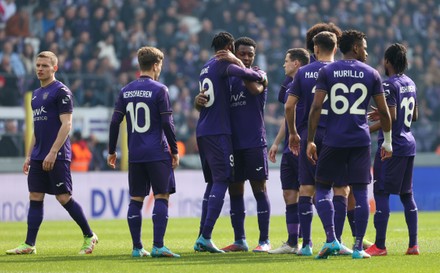 Soccer Jpl D31 Rsc Anderlecht Vs Royal Antwerp Fc, Brussels, Belgium ...