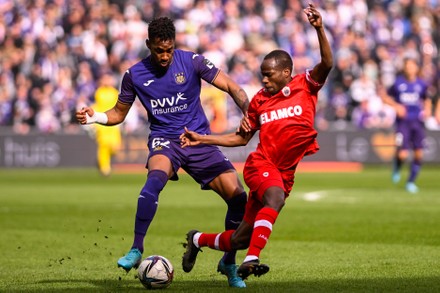Soccer Jpl D31 Rsc Anderlecht Vs Royal Antwerp Fc, Brussels, Belgium ...