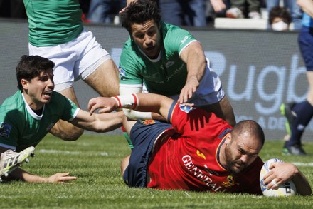 Spanish Player Jon Zabala R Scores Editorial Stock Photo - Stock Image ...