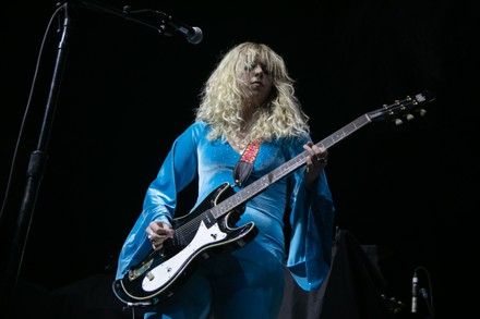 __COUNT__ The Velveteers - Demi Demitro in concert - 13 Mar 2022 Stock ...