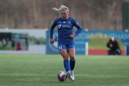 Referee Melissa Burgin During Fa Womens Editorial Stock Photo - Stock ...