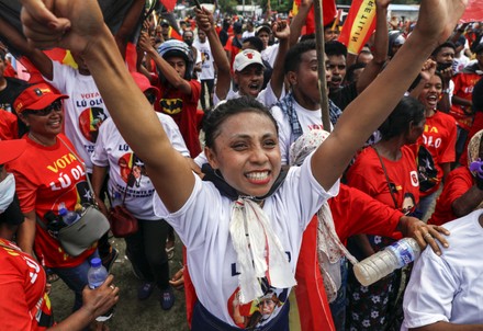 __COUNT__ Fretilin party election campaign rally in Dili, East Timor ...