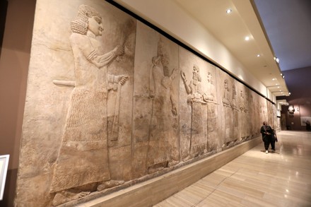 People Visit Iraqi National Museum Baghdad Editorial Stock Photo ...