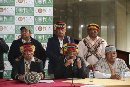 President Confederation Indigenous Nationalities Ecuadorian Amazon ...