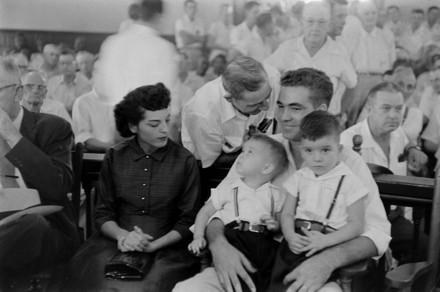 Defendant Roy Bryant Sitting His Wife Editorial Stock Photo - Stock ...