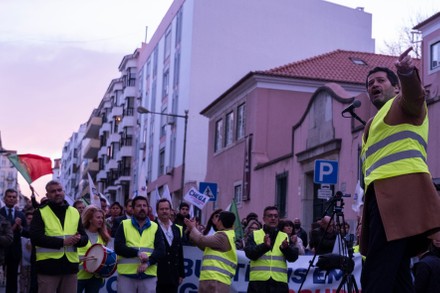 Andre Ventura Chega Party President Speaks Editorial Stock Photo ...