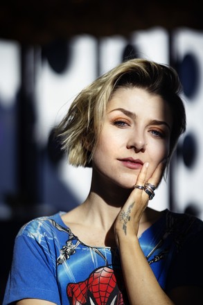 Cornelia Jakobs Winner Swedish Melodifestivalen Photographed Editorial ...