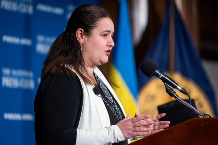 Ukrainian Ambassador United States Oksana Markarova Editorial Stock ...