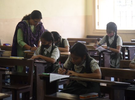 Students Appear Their Ssc Board Exam Editorial Stock Photo - Stock ...