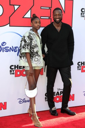 Zaya Wade Her Father Dwyane Wade Editorial Stock Photo - Stock Image ...