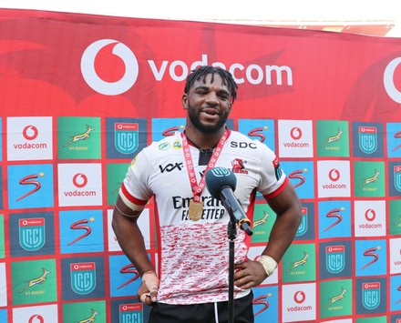 Vodacom Man Match Vincent Tshituka During Editorial Stock Photo - Stock ...