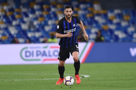 Roberto Gagliardini Fc Internazionale During Serie Editorial Stock ...