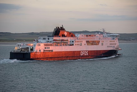 Dfds Ferry Cote Des Dunes Leaving Editorial Stock Photo - Stock Image ...