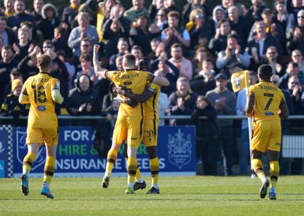 Ben Goodliffe Sutton United Celebrates Scoring Editorial Stock Photo ...
