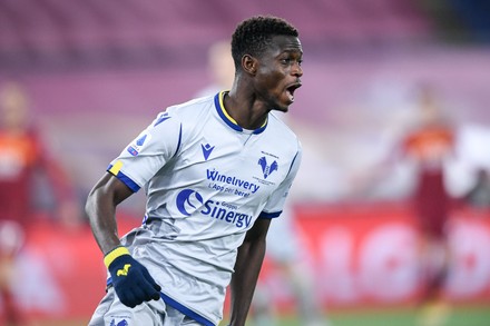 Ebrima Colley Hellas Verona Celebrates After Editorial Stock Photo ...