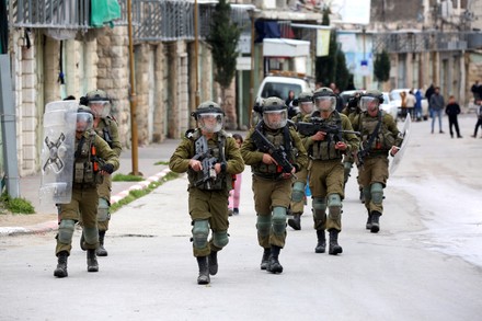 Israeli Soldiers Take Positions Point Their Editorial Stock Photo ...
