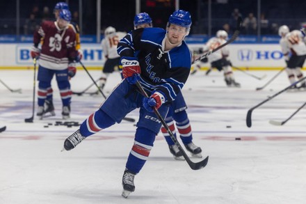 Rochester Americans Forward Linus Weissbach 13 Editorial Stock Photo ...