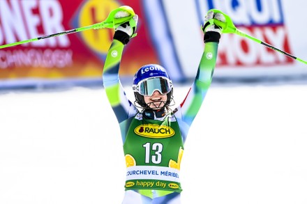 Andreja Slokar Slovenia Reacts Finish Area Editorial Stock Photo ...