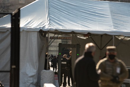 Security Washington Dc Ahead Inauguration Presidentelected Editorial ...