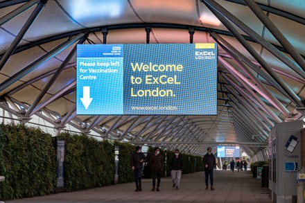 People Seen Walking By Excel Centre Editorial Stock Photo - Stock Image ...