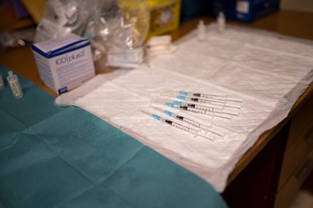 Day Of Application Of The Pfizer Vaccine Against Covid-19 To Healthcare ...