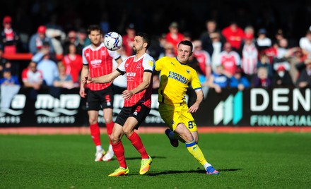 Anthony Hartigan Afc Wimbledon Applies Pressure Editorial Stock Photo ...