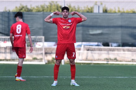 Filippo Concas Uc Albinoleffe U19 Celebrates Editorial Stock Photo ...