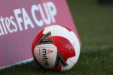 General View Fa Match Ball During Editorial Stock Photo - Stock Image ...