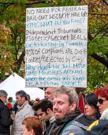 imágenes de Occupy Toronto, Canada - 22 Oct 2011 - Imágenes de stock ...