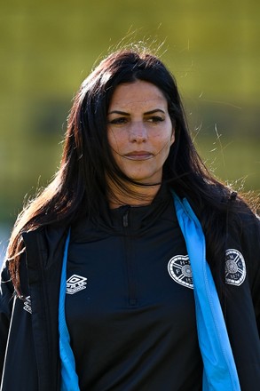 Hearts Womens Head Coach Eva Olid Editorial Stock Photo - Stock Image ...