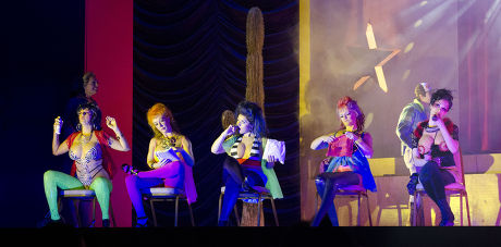 Lap Pole Dancers On Stage Editorial Stock Photo - Stock Image ...