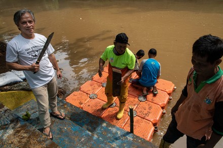 Usman Firdaus Founder Ciliwung Lovers Community Editorial Stock Photo ...