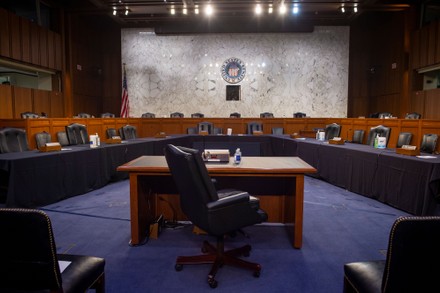 Witness Chair Empty Hearing Room Following Editorial Stock Photo ...