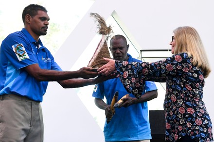 Sharon Rundle R Hands Over Indigenous Editorial Stock Photo - Stock ...