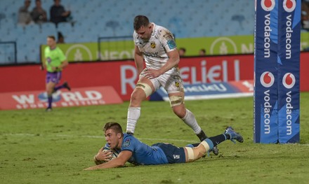 Zak Burger Vodacom Bullsscoring His Try Editorial Stock Photo - Stock ...