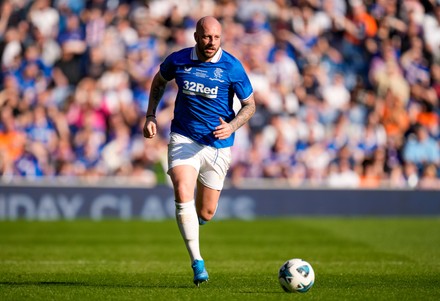Rangers Legend Alan Hutton Editorial Stock Photo - Stock Image ...