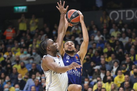 Maccabi Tel Aviv vs Real Madrid, Israel - 24 Mar 2022 Stock Pictures ...