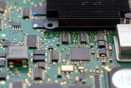 Scrap Circuit Board Telecommunication Equipment Recycling Editorial ...