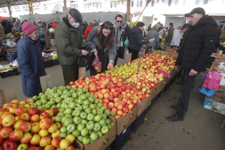 Privoz Market In The Ukrainian City Of Odesa, Odessa, Ukraine - 24 Mar ...