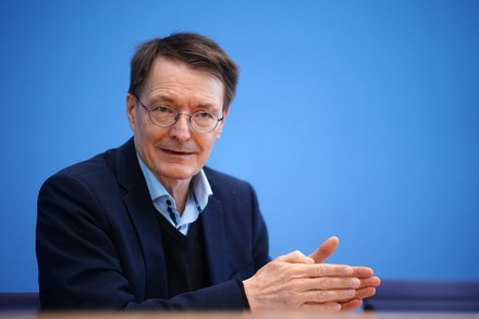 Weekly press conference of German health minister, Berlin, Germany - 25 ...