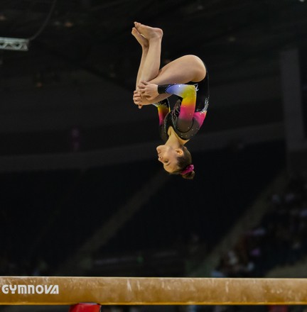 Sacha Bailey On Beam Ms Arena Editorial Stock Photo - Stock Image ...