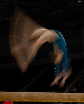 Sacha Bailey On Beam Ms Arena Editorial Stock Photo - Stock Image ...
