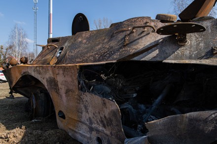 View Russian Destroyed Apcarmoured Personnel Carrier Editorial Stock ...
