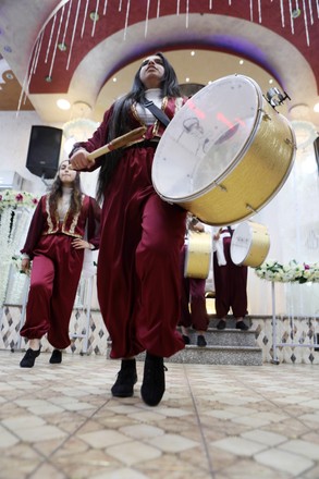 Palestinian Girls Jafra Band Train Traditional Editorial Stock Photo ...