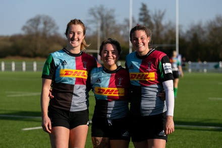 Izzy Mayhew Harlequins Polly Roberts Harlequins Editorial Stock Photo ...