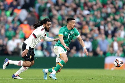 Republic Ireland Vs Belgium Irelands Callum Editorial Stock Photo ...