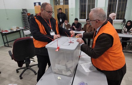 Electoral Officials Polling Agents Work Counting Editorial Stock Photo ...