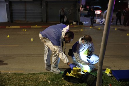 Israeli Police Scene Attack City Hadera Editorial Stock Photo - Stock ...